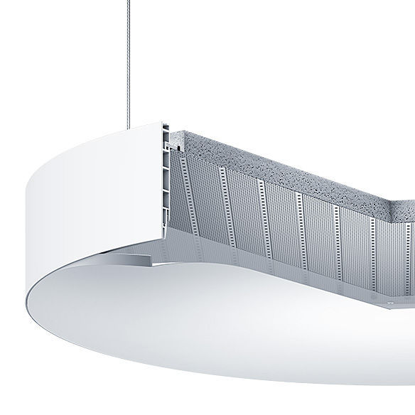 Ceiling lighting profile - CIELUMA - ZUMTOBEL - LED / aluminium / polyester