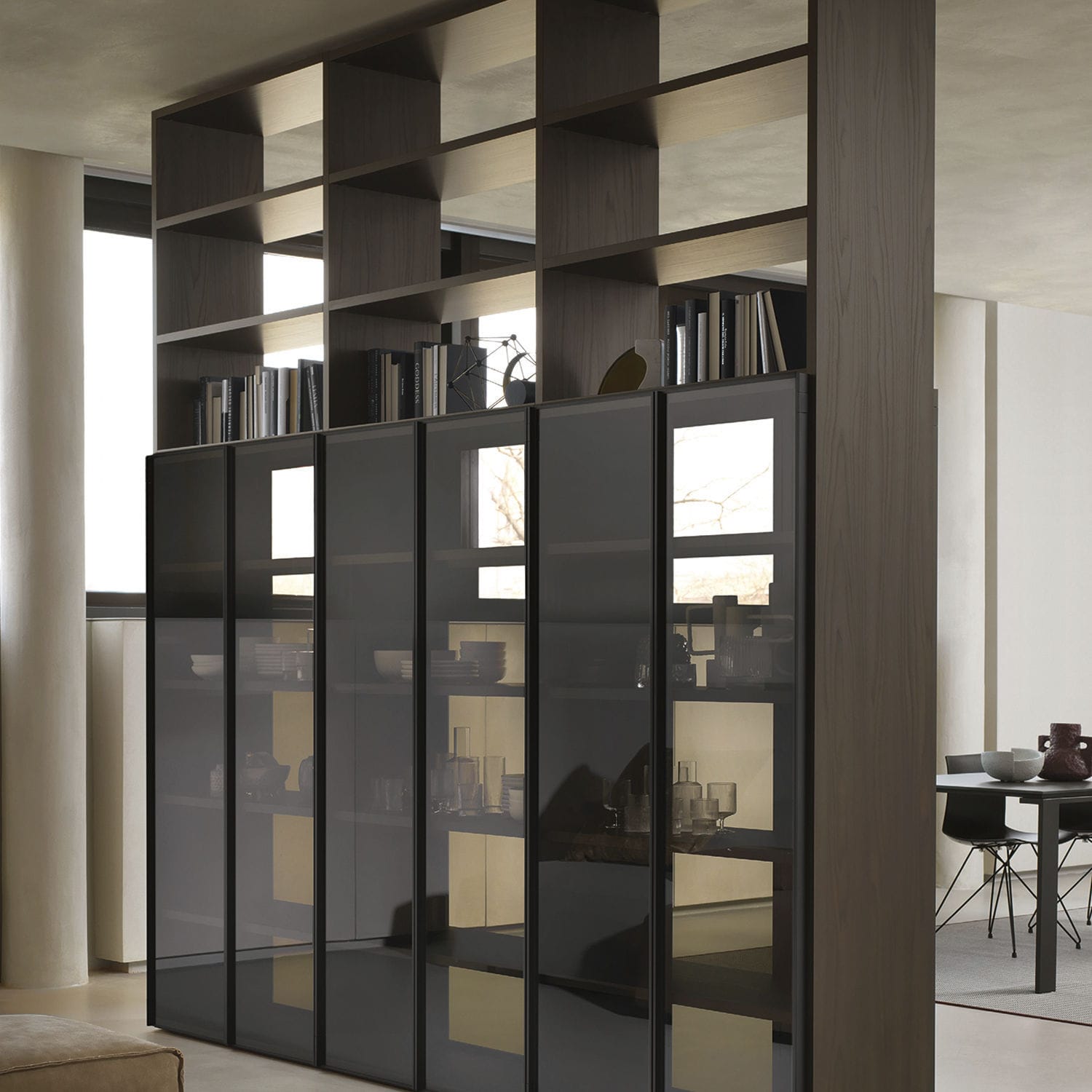 Modular bookcase - Freespace SM2200 - ZALF spa - free-standing ...