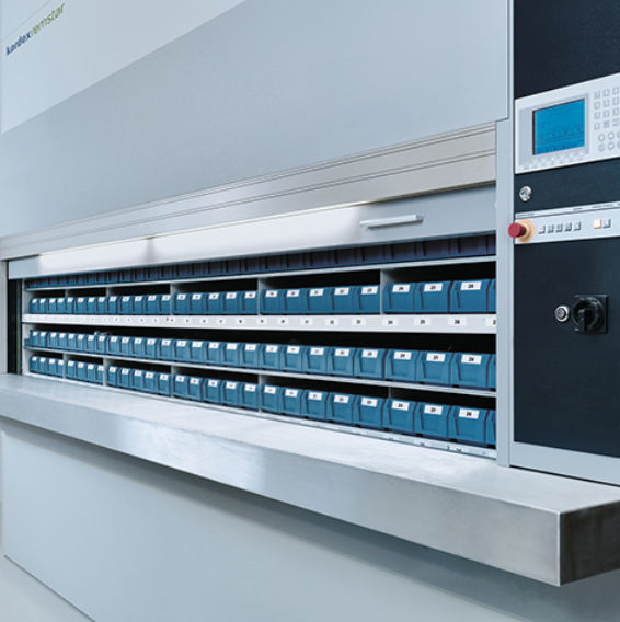 Storage rotating shelves - MEGAMAT RS 180 - KARDEX - commercial ...