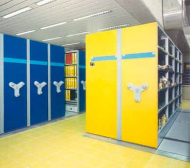 Office mobile shelving - LEKTRIEVER - KARDEX - storage / archival ...