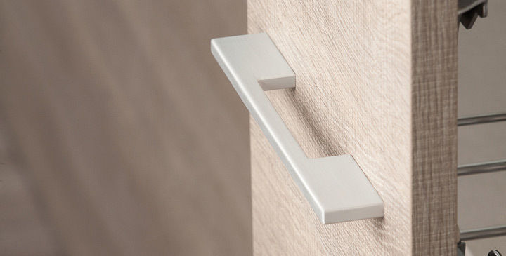 Aluminum furniture handle - 0055 TWIN - VIEFE