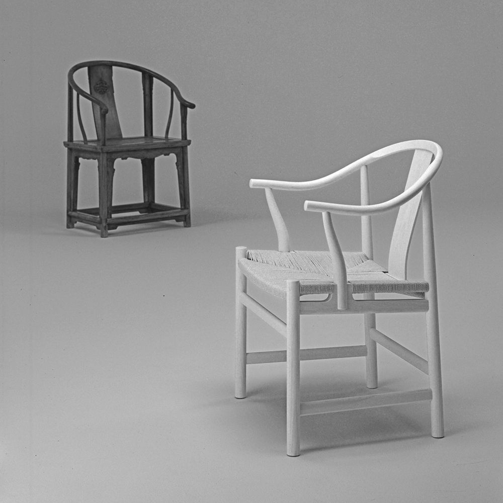 Contemporary chair - pp66/pp56 - PP MØBLER - indoor / oak / ash