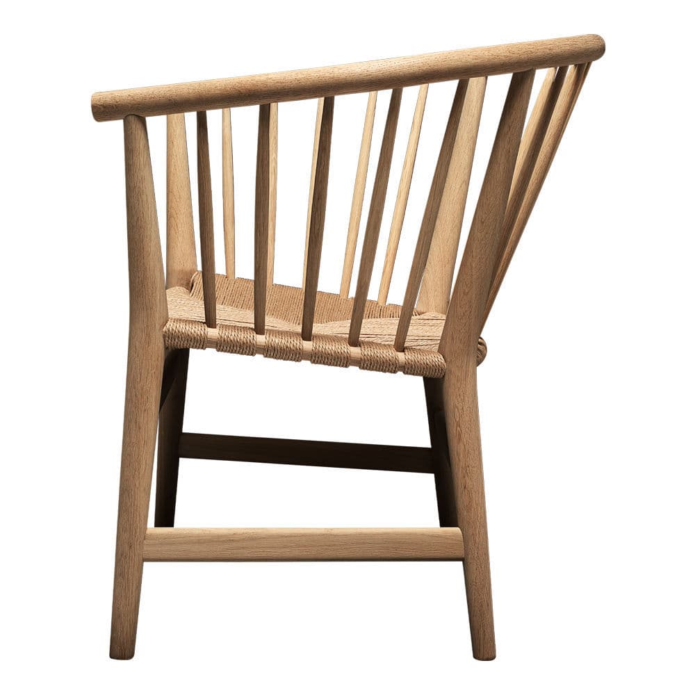 Traditional chair - pp112 - PP MØBLER - indoor / rope / wooden base