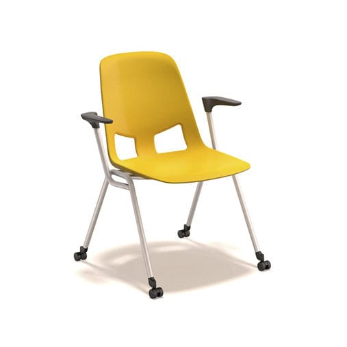 Polypropylene task chair - US® FAMILY - American Seating - on casters ...