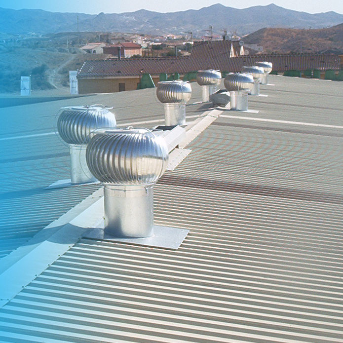 Roof vent - Hybrid industrial - Ecco Extractores