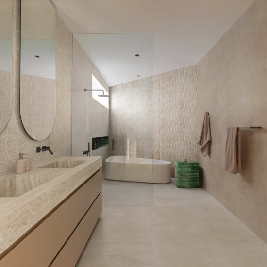 Porcelain stoneware tile - SLOW - MARAZZI - structure / printed / indoor