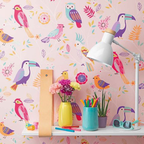 Contemporary wallpaper - KIDS & TEENS II - Rasch - floral / nature ...