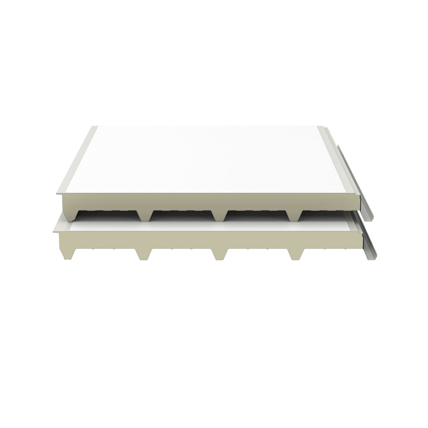 Flat roofing panel - ISODECK SYNTH - Isopan - galvanised steel ...