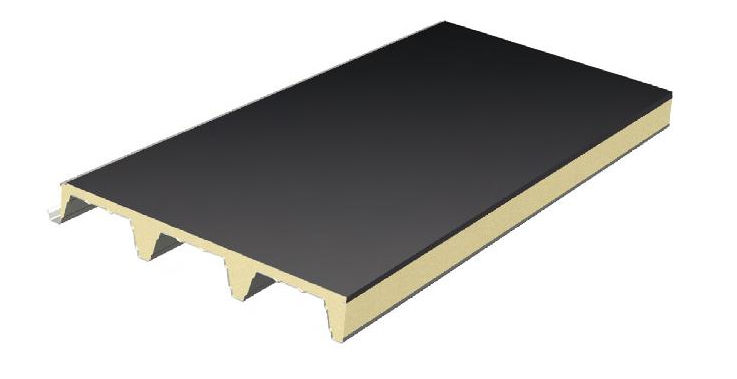 Roof insulating sandwich panel - MONO MEGA 106 DECK - Italpannelli