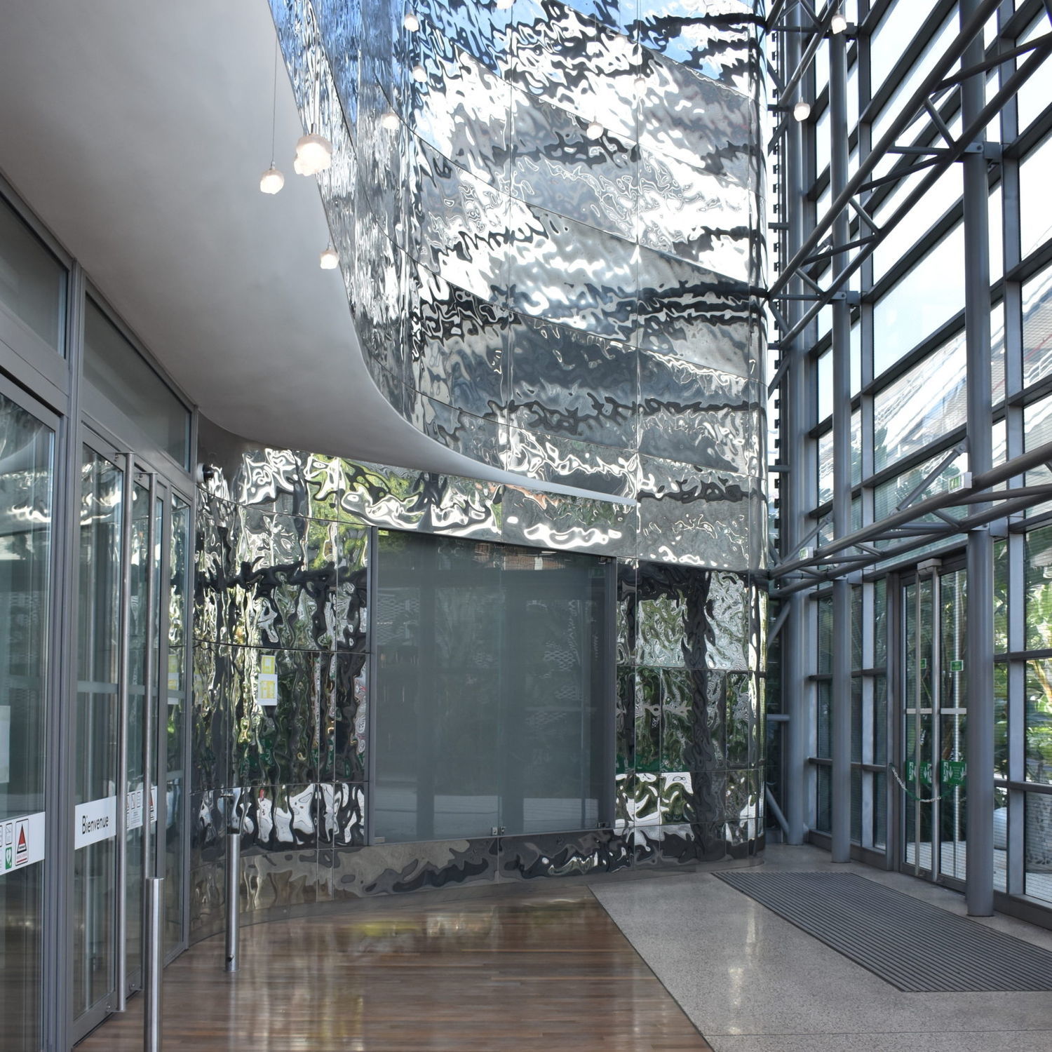 Panel cladding - Cap 3000 - CITYNOX - stainless steel / sustainable ...