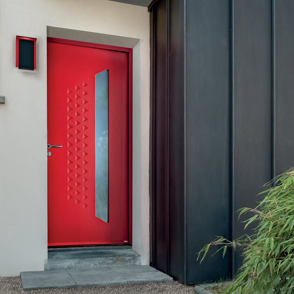 Entry door - NINJA 1 - ZILTEN - steel / swing / contemporary
