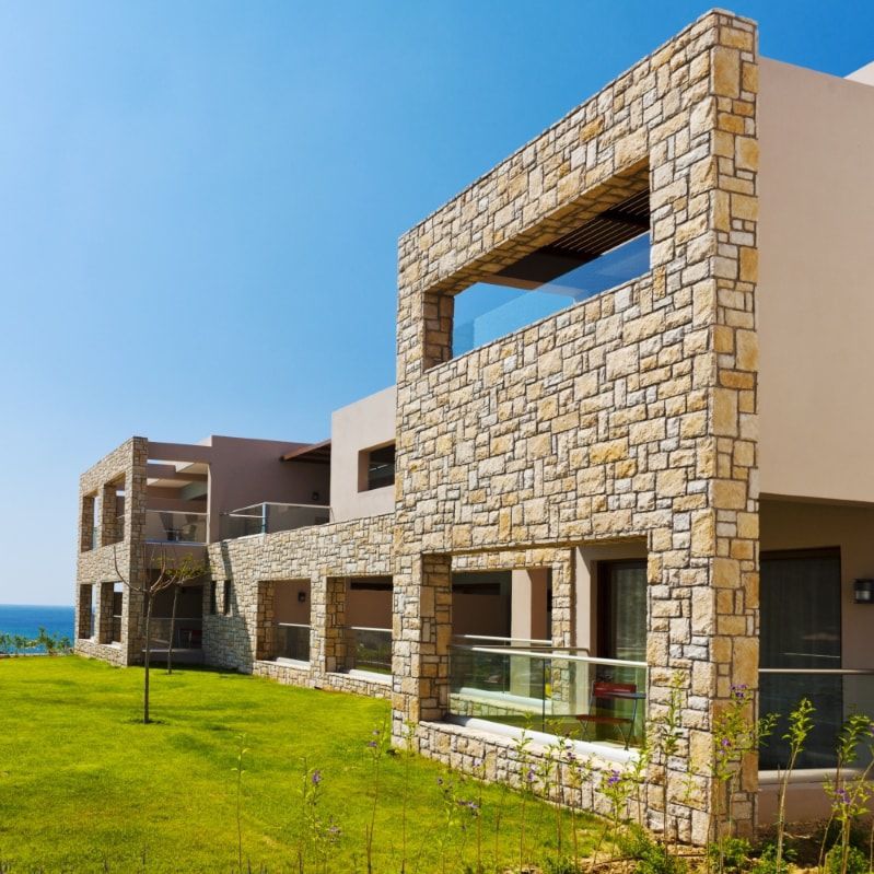 Concrete wall cladding - CLASSIC : TUSCANY CHAMPAGNE - Mathios SA ...