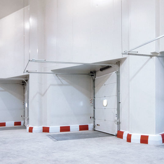 Sectional industrial door - STANDARD LINTEL - KOPRON - metal ...