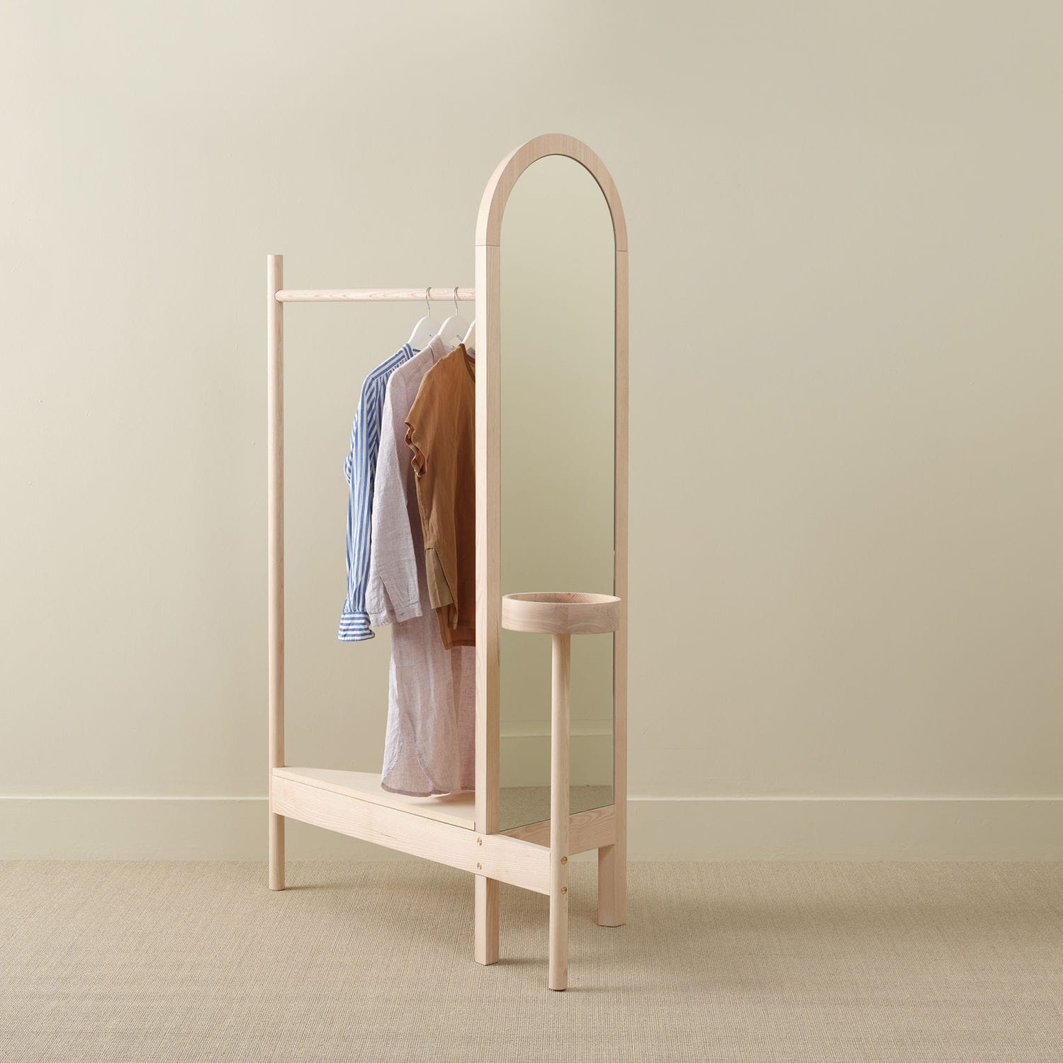Floor-mounted valet stand - Valet - ANOTHER COUNTRY - brushed brass ...