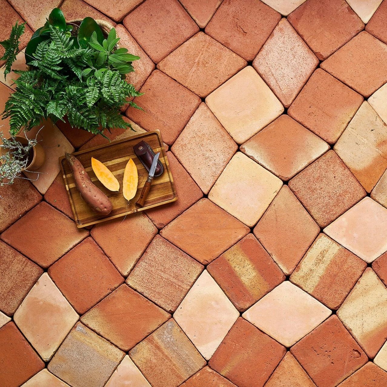 Terracotta tile - PROMETHEUS PENROSE 20 ANCHO - SaldaMena SC - matte ...