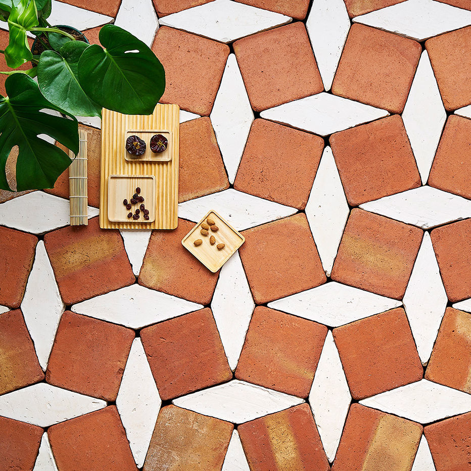 Terracotta tile - PROMETHEUS PENROSE 20 NARROW - SaldaMena SC - matte ...