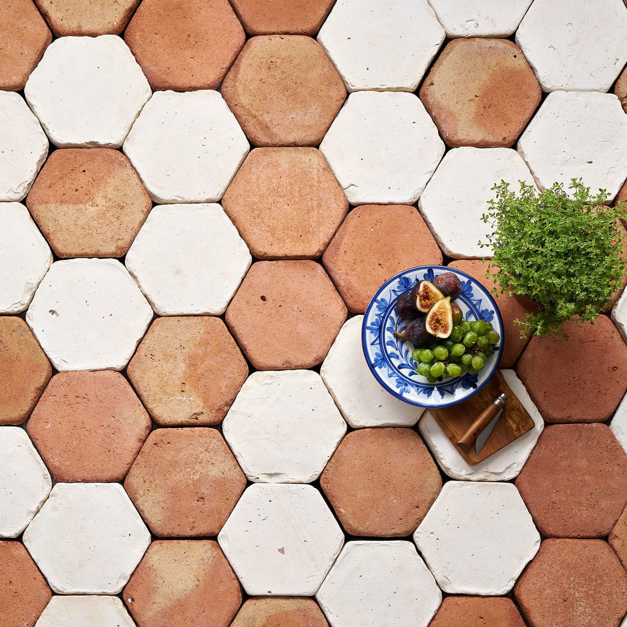 Indoor tile - HEXÁGONO 20 - SaldaMena SC - living room / kitchen / floor