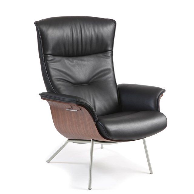 Contemporary armchair - PRIME - Conform - leather