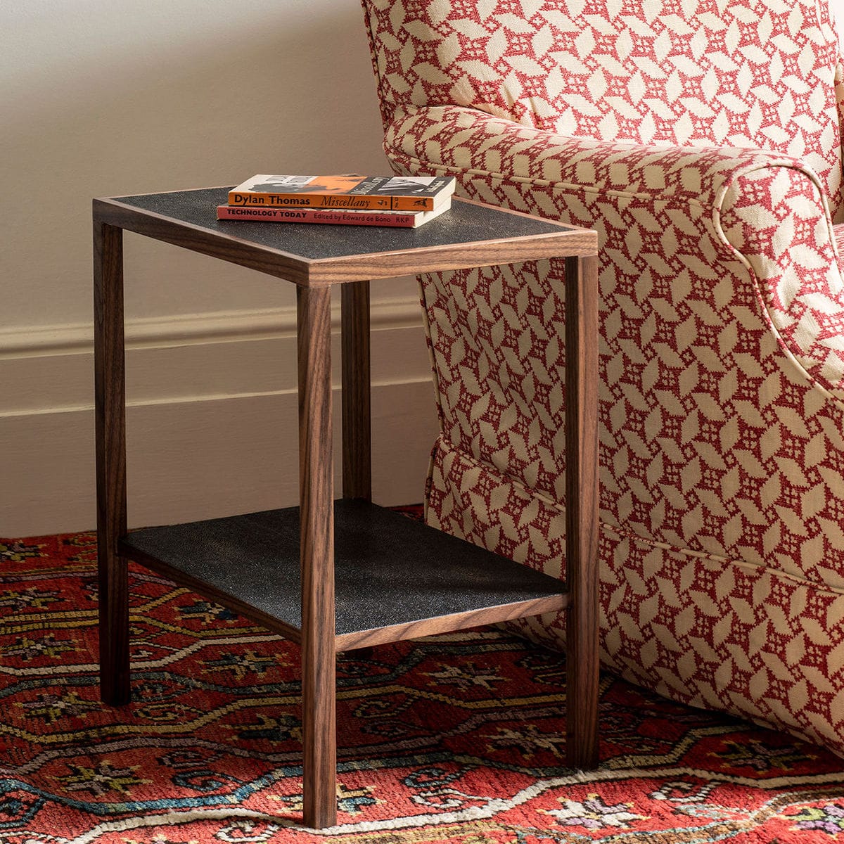 Traditional side table - PIMLICO - VAUGHAN - walnut / wooden base ...