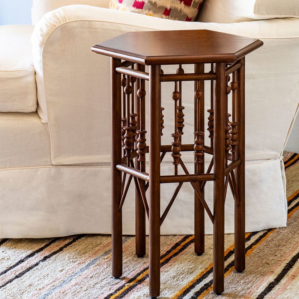 Contemporary side table - ASHFIELD - VAUGHAN - beech / wood / acacia