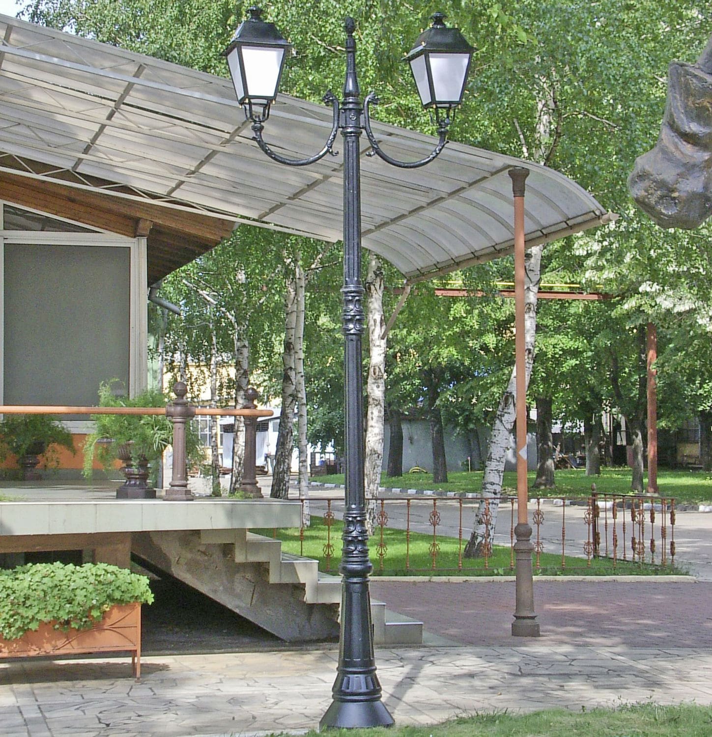 Urban lamp post - 28-U2 - KRONEMAG MILLENIUM srl - traditional / cast ...
