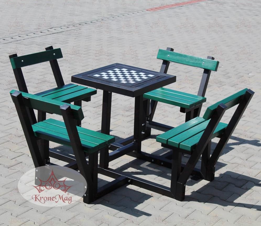 Outdoor chess table - CAMPINA 4 - KRONEMAG MILLENIUM srl - traditional ...