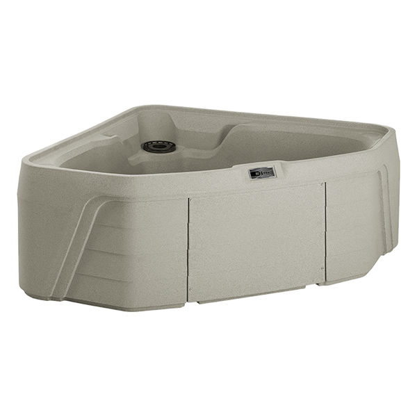 Above-ground hot tub - TRISTAR™ - HotSpring® Spas - triangular / 2 ...