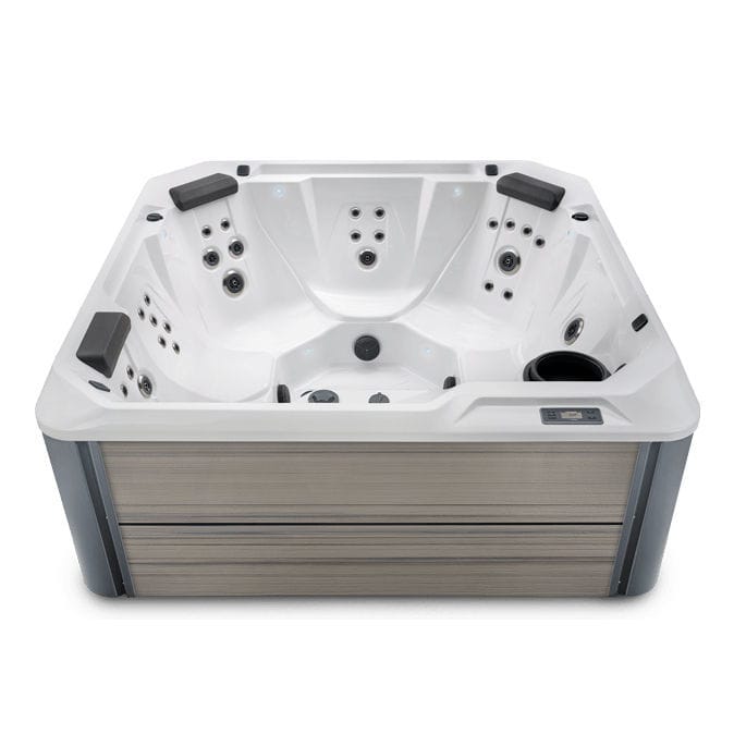 Above-ground hot tub - RELAY™ - HotSpring® Spas - square / 6-person ...
