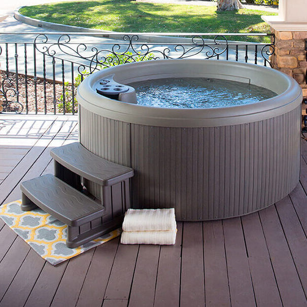 Above-ground hot tub - APTOS™ PREMIER - HotSpring® Spas - round / 5 ...