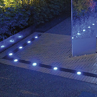 Floor spotlight - LightPoint - ACO Building Drainage - LED / round / IP67