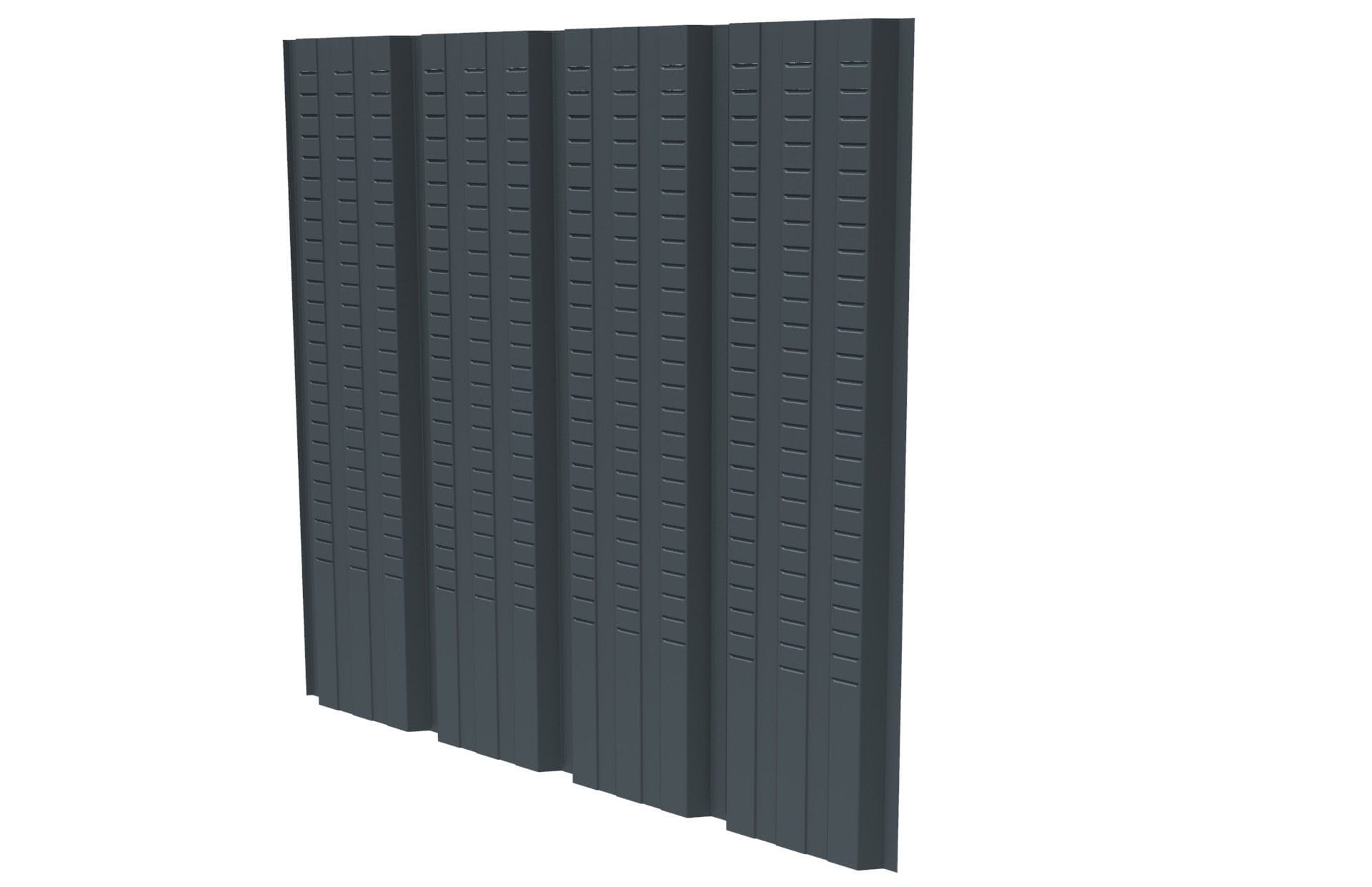Panel cladding - JI 25-267-1070 avec ventilation - Joris Ide - steel