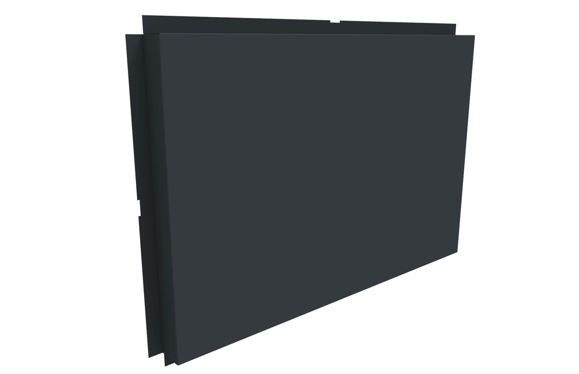 Cassette cladding - JI TRAMONTANE - Joris Ide - steel / smooth