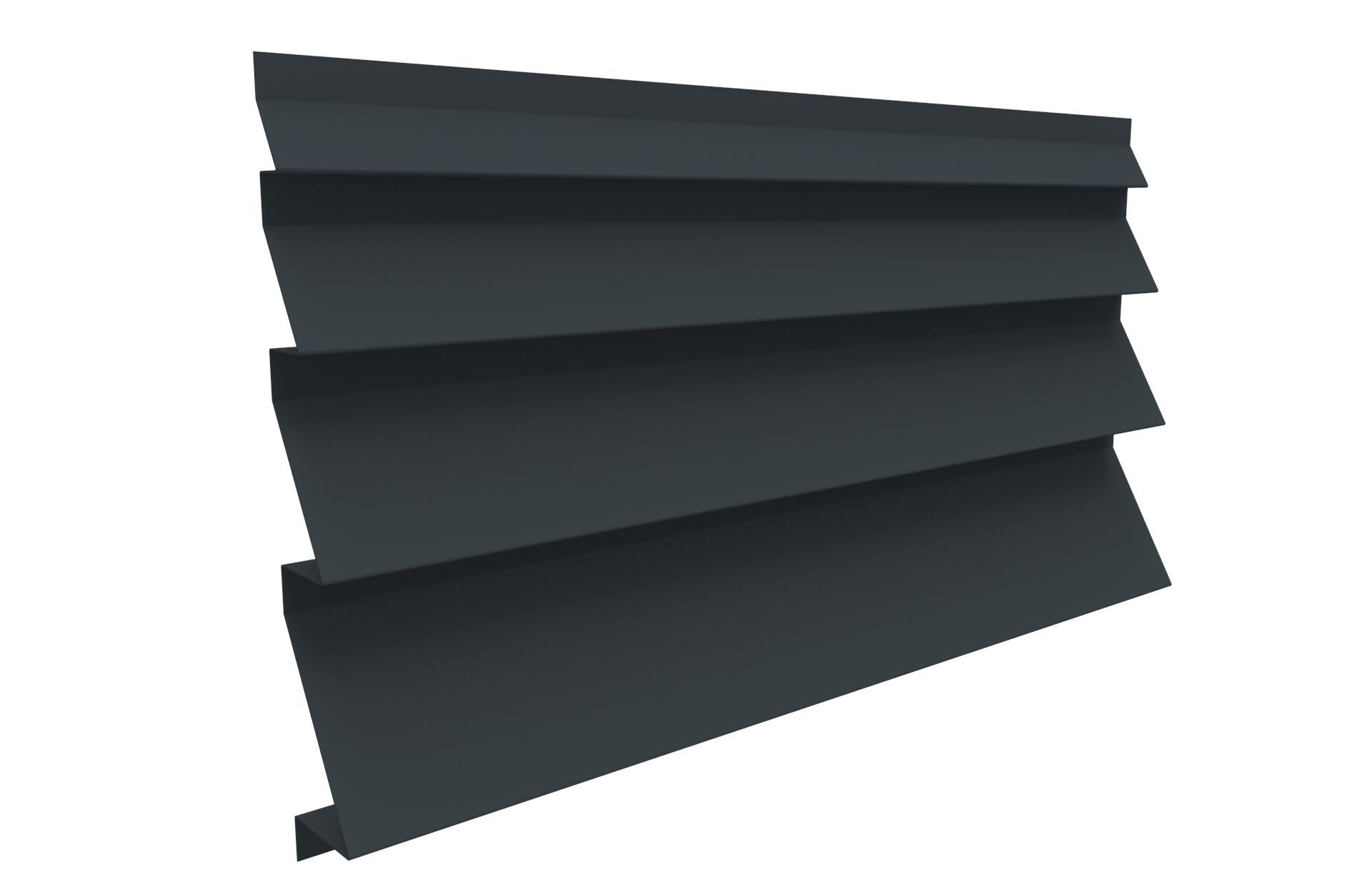 Panel cladding - JI TORNADE PROGRESS - Joris Ide - steel / ribbed