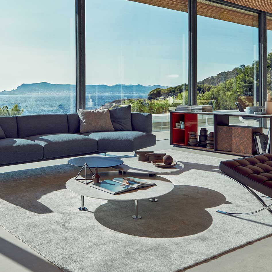 Contemporary coffee table - Grasshopper - Knoll international ...