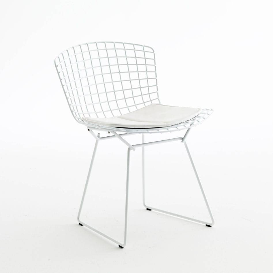 Contemporary chair - 1952 - Knoll international - outdoor / plastic / steel