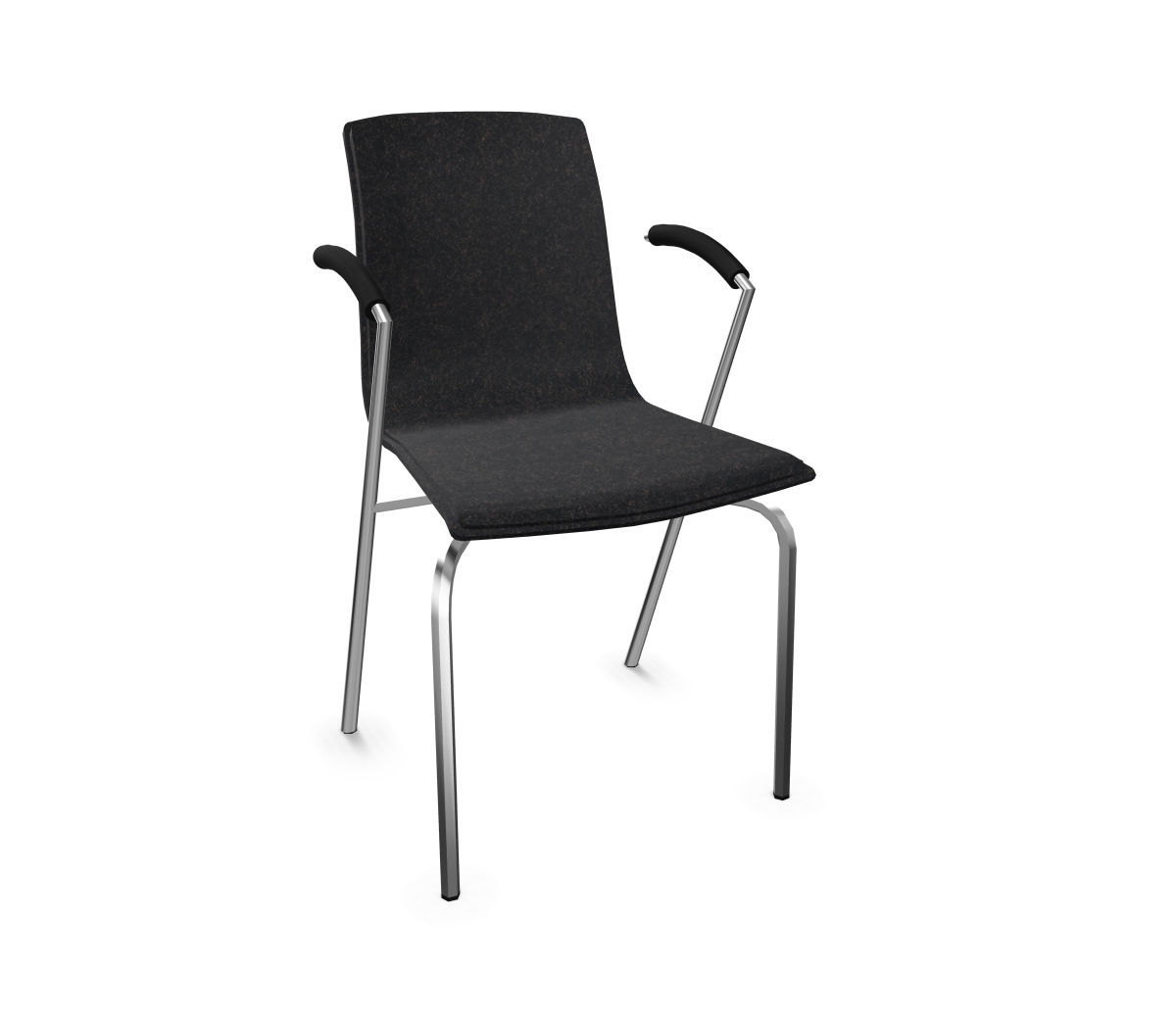 Contemporary visitor chair - G2 - Four Design - indoor / fabric ...