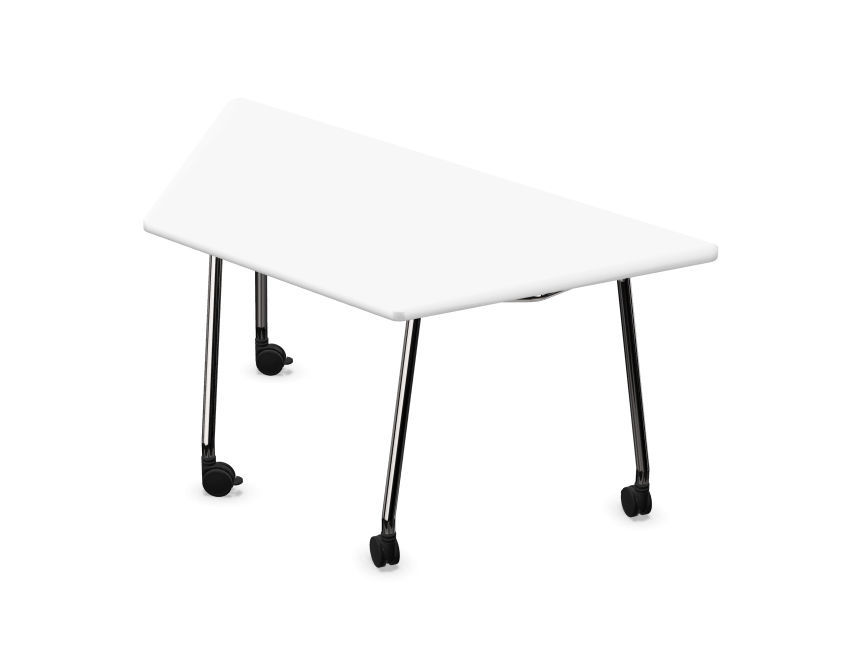 Contemporary table - FOURFOLD - Four Design - laminate / metal base ...