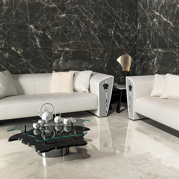 Indoor tile - EMOTE - Versace Ceramics - wall / floor / porcelain stoneware