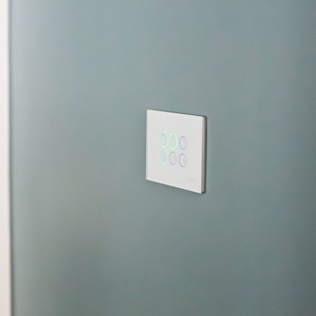 Light switch - Vitrum Design - touch / recessed / glass