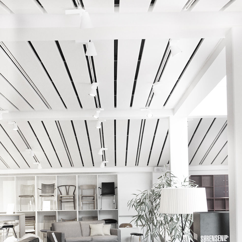 Aluminum suspended ceiling - DAMPA® 31/32/33 - DAMPA - panel / indoor