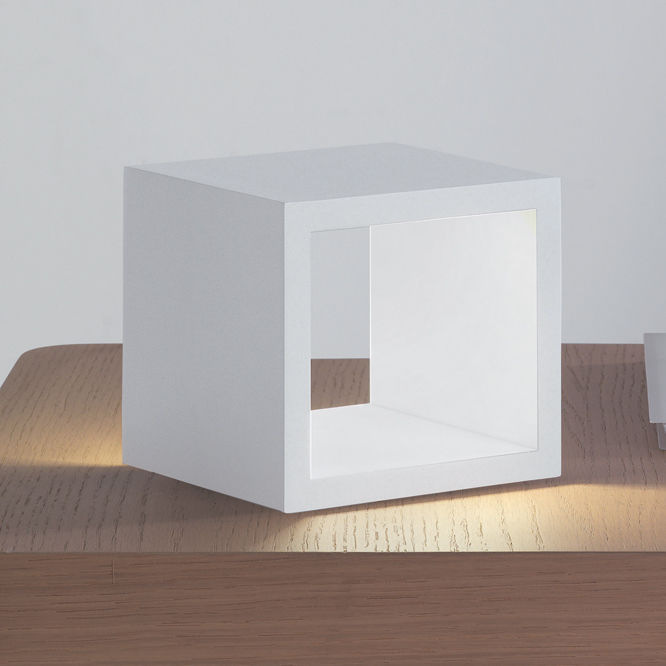 Table lamp - CUBO - iconeluce.com - aluminum / contemporary / wireless