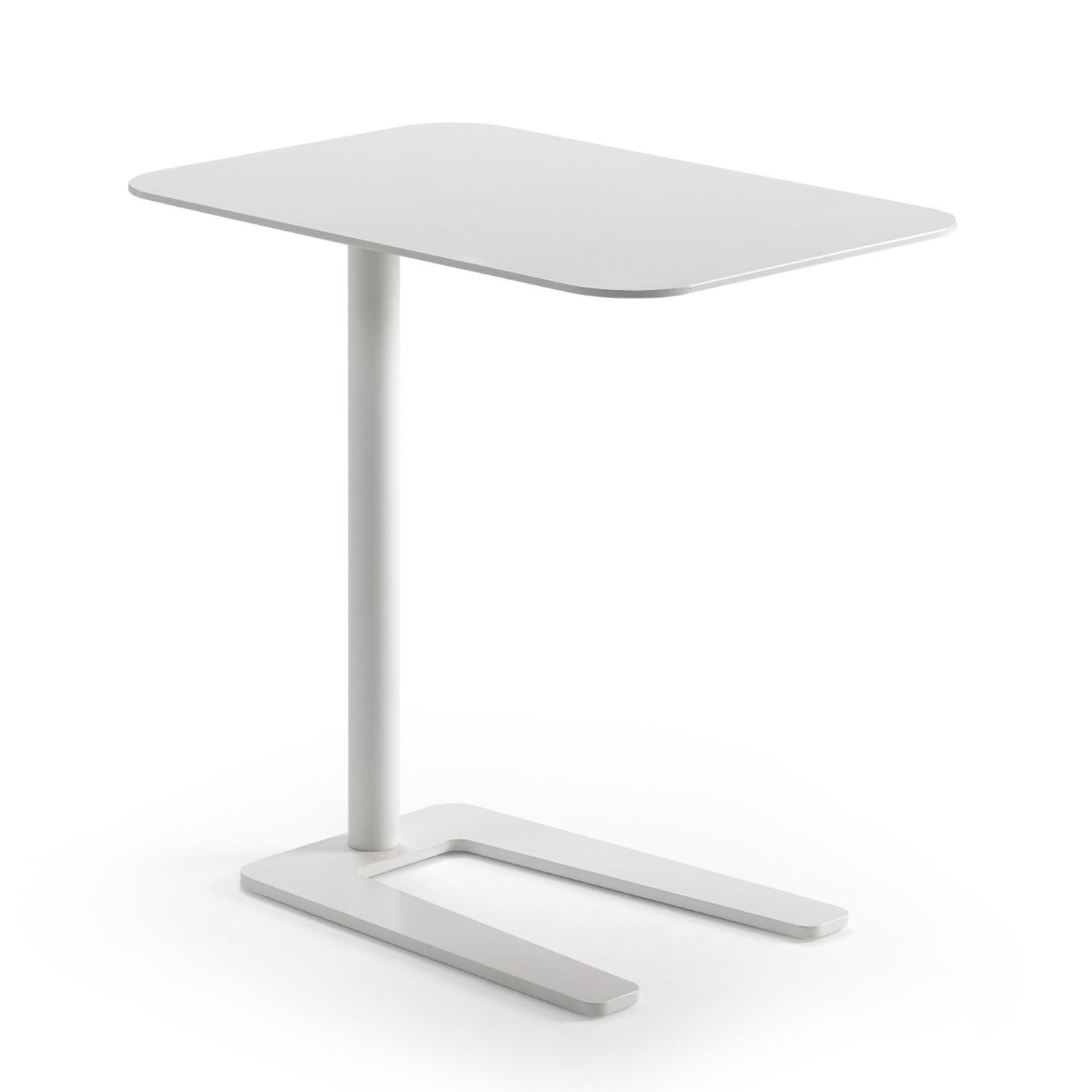 Contemporary side table - TOOL - OFFECCT - metal / rectangular / adjustable