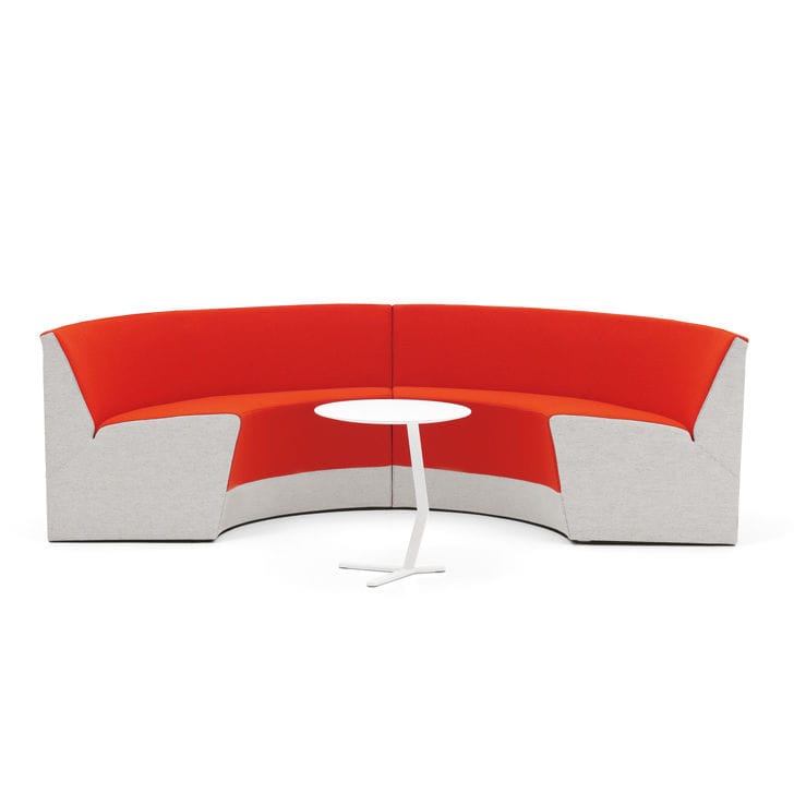 Modular upholstered bench - KING - OFFECCT - contemporary / fabric ...