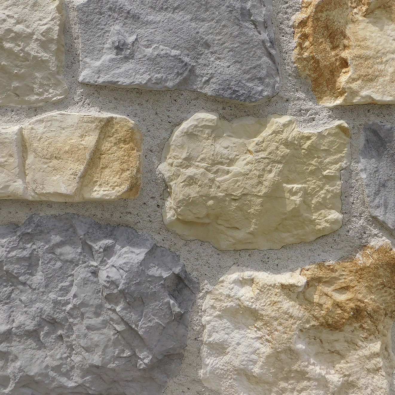 Stone wall cladding - MIX STE 43 - BIOPIETRA - exterior / interior / glued