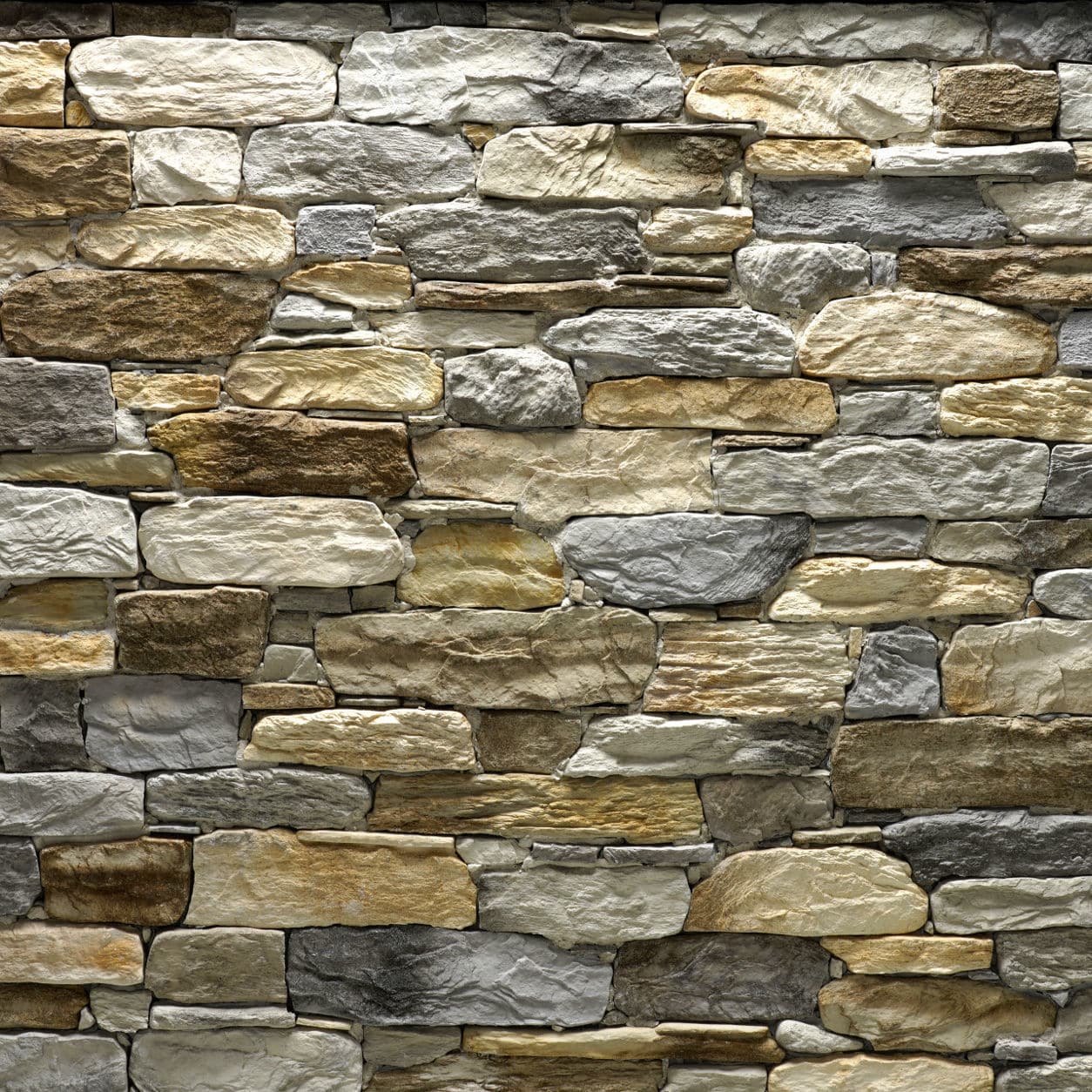 Stone wall cladding - MIX SIE 30 - BIOPIETRA - exterior / interior / glued