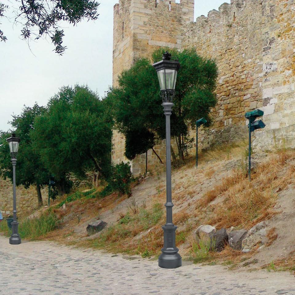 Urban lamp post - SAN TELMO DRA/LC - ROS Iluminación - traditional ...