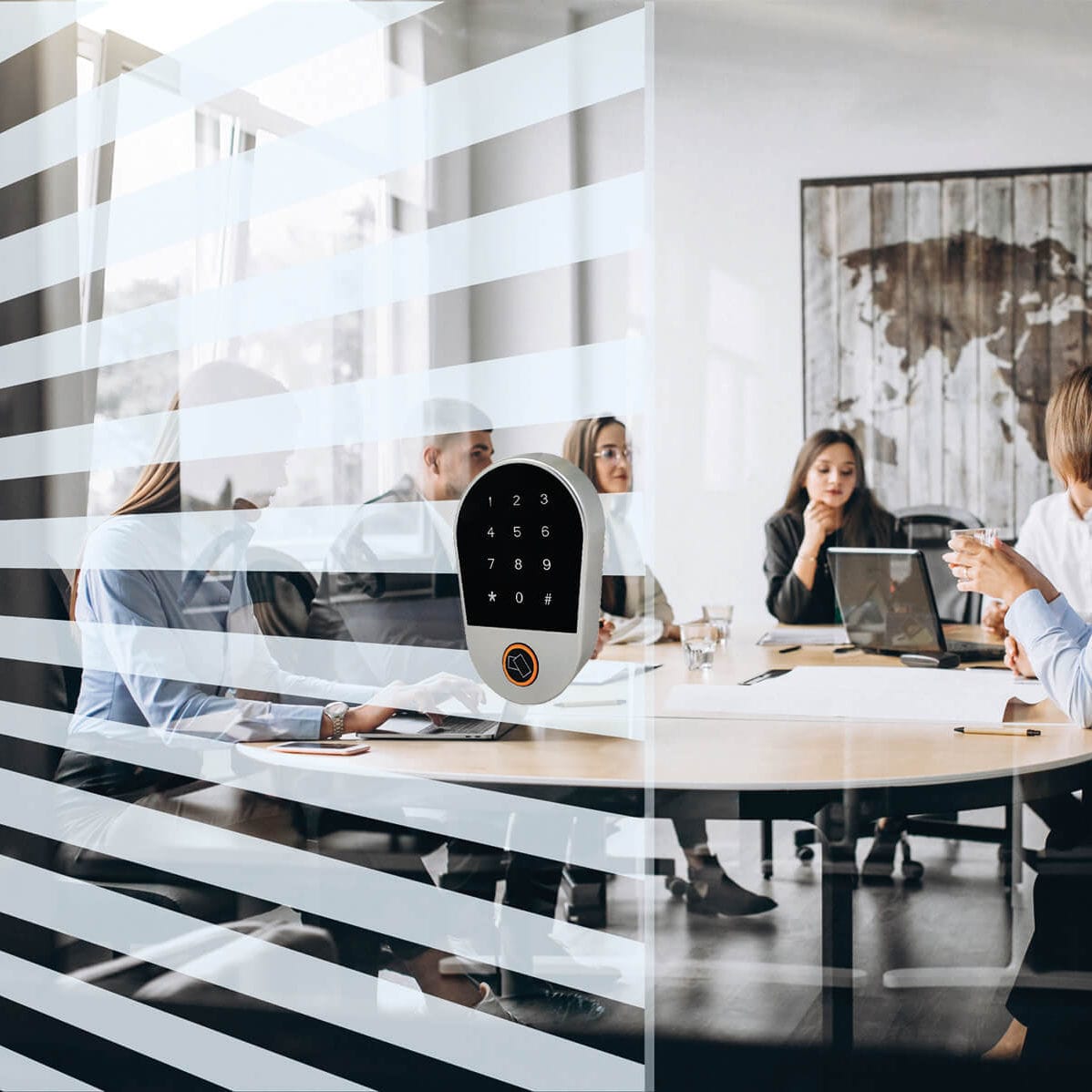 Centralized access control system with card reader - ACCESS - Trivel ...