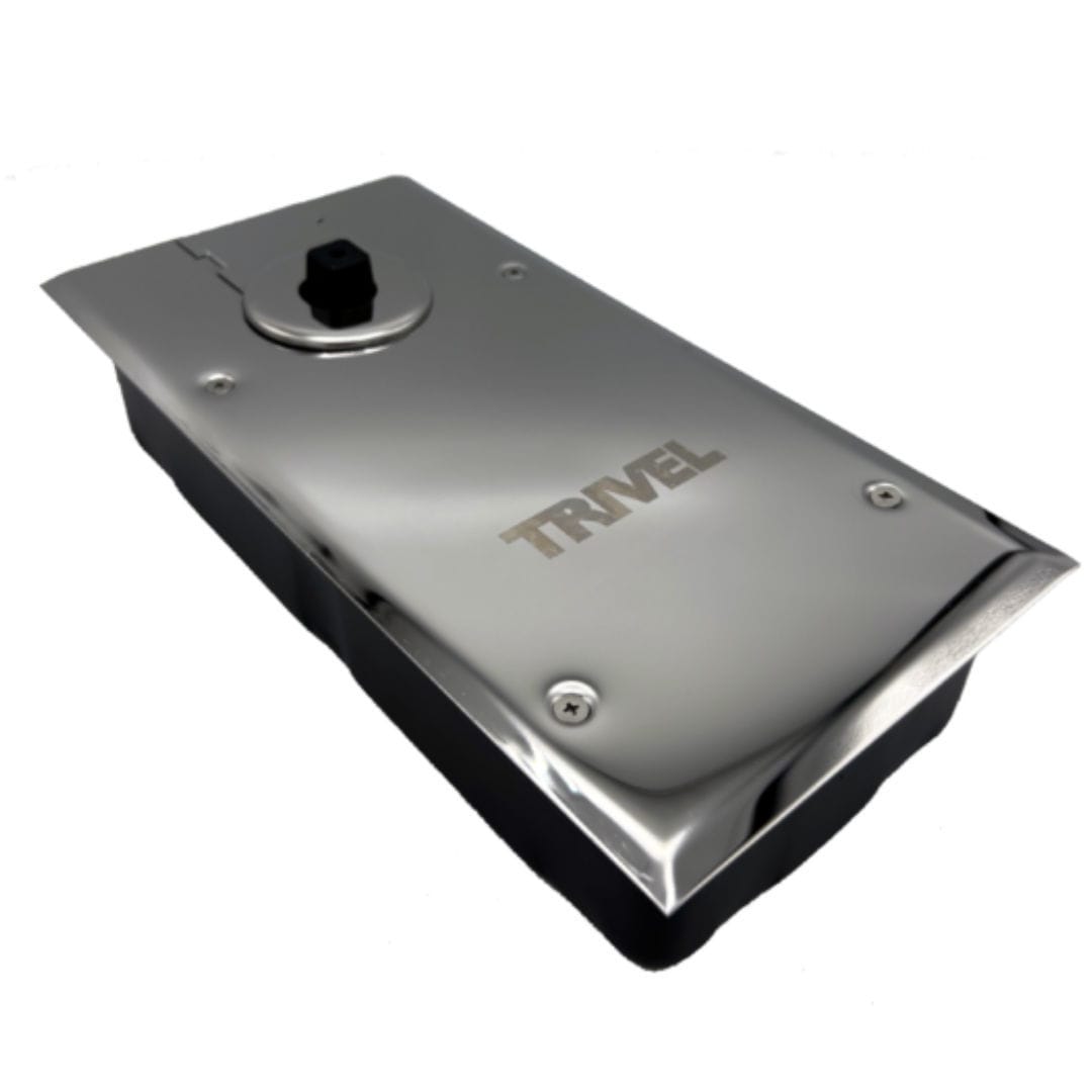 Pivoting door self-closing mechanism - G75C200 - Trivel