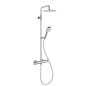 Wall-mounted shower set - 26.006.333.000 - KWC AG - contemporary / with ...