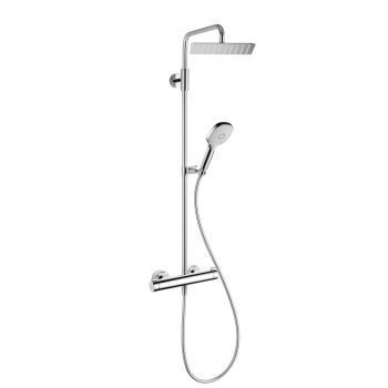 Wall-mounted shower set - 26.006.373.000 - KWC AG - contemporary / with ...